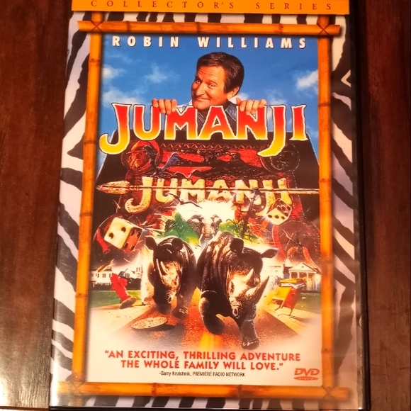 Tri-Star | Media | Jumanji Collectors Edition On Dvd Robin Williams ...